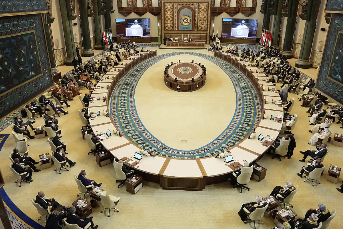 Arab leaders promise to work on reconstruction of Gaza and again press ...