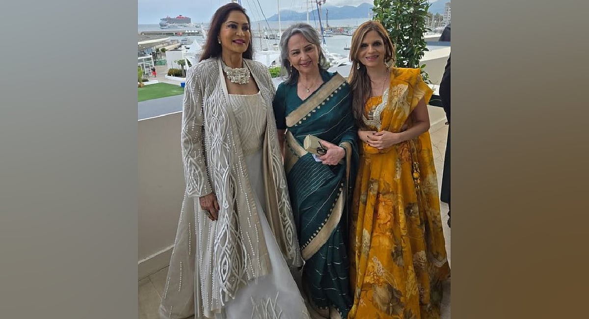 Sharmila Tagore shines at Cannes 2025 as Satyajit Ray's 'Aranyer Din ...