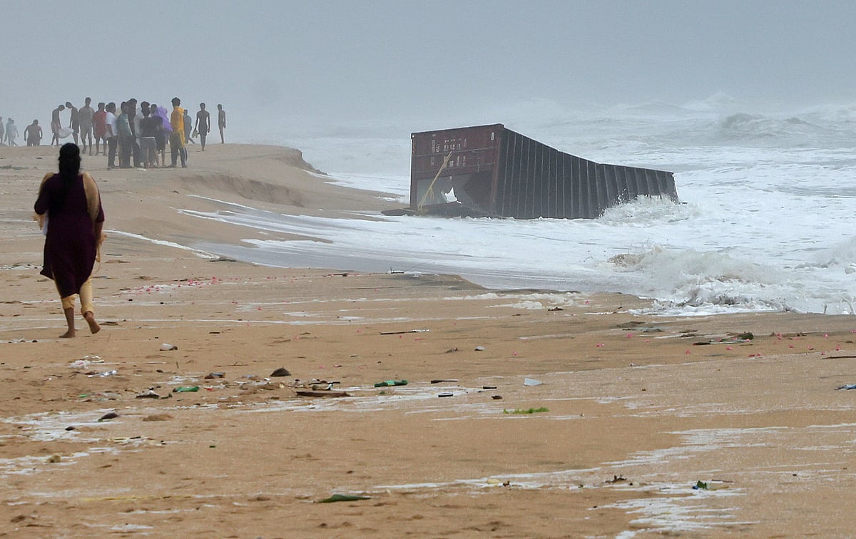 More containers likely to wash ashore, coast on vigil