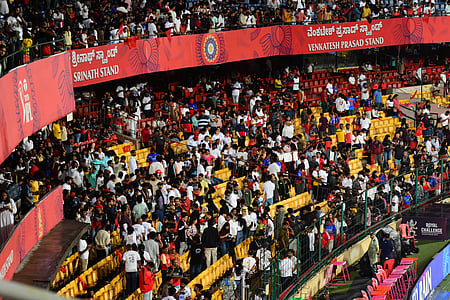 RCB victory parade at Chinnaswamy stadium continues despite stampede deaths