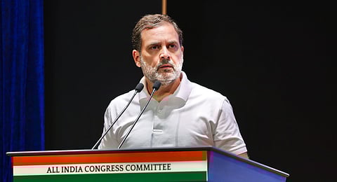 Day after 'vote chori' charge, Rahul claims ECI, BJP colluding via SIR to 'institutionalise' theft