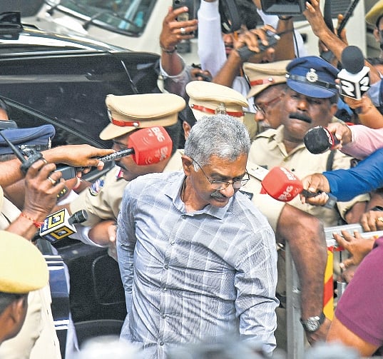 Telangana: SIT finds former SIB chief tough nut to crack during questioning in alleged phone ...