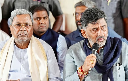 CM Siddaramaiah, DK Shivakumar in Delhi to meet high command tomorrow