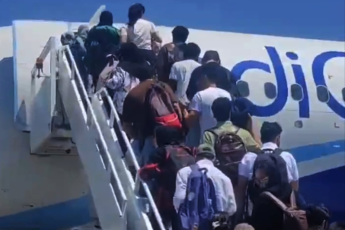 Operation Sindhu: First evacuation flight with Indians from Iran to ...