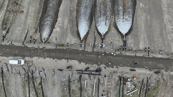 Preparations underway for Andhra CM's visit to Polavaram Project site