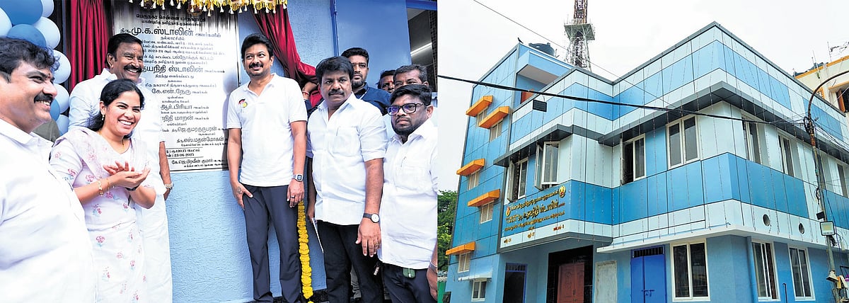 Deputy CM Udhayanidhi Stalin unveils completed works in Chepauk ...