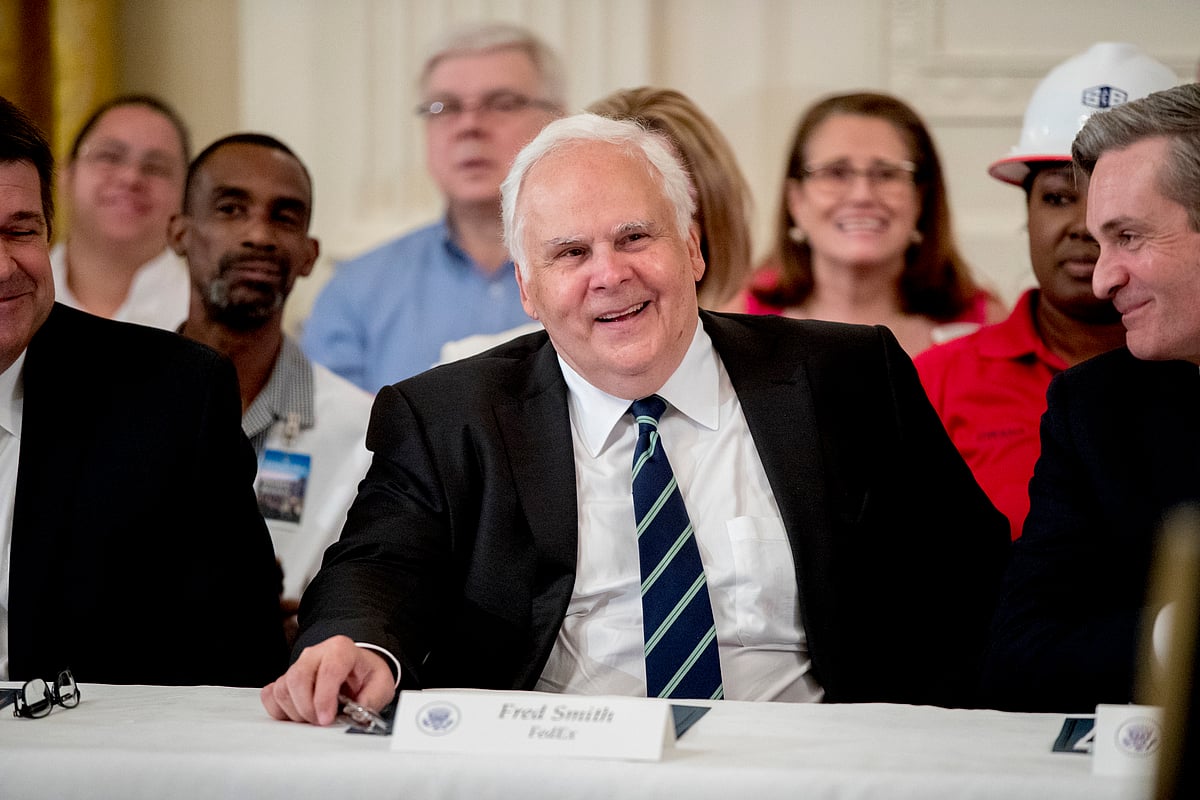 FedEx founder Fred Smith, a Marine Corps veteran who revolutionised ...