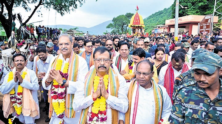 Kotia Rath Yatra sees political unity, development buzz as leaders join ...
