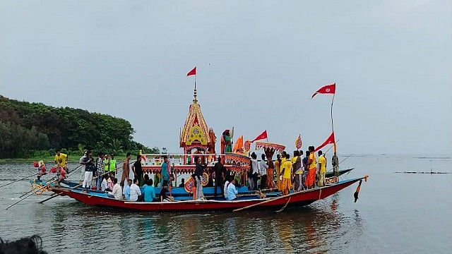 Boat-chariot marks a unique festival in Odisha