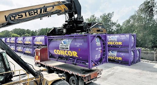 CONCOR launches specialised cement containers