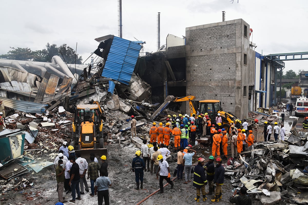 Death toll in Telangana pharma plant explosion rises to 35, search ...