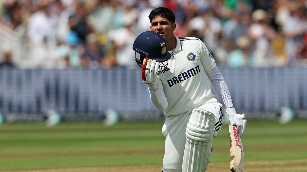 Master and commander: Shubman Gill leads the way for India