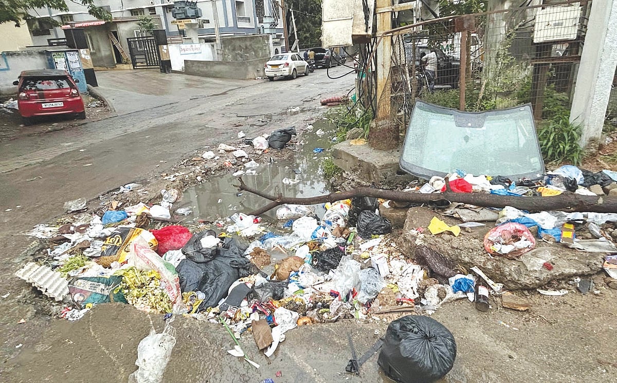 'Turned into dumpyard': Potholes, garbage an eyesore for locals in ...