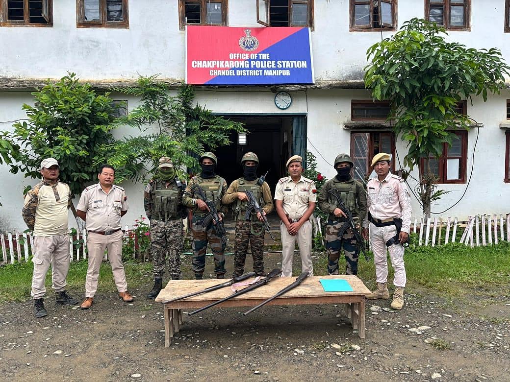 Two militants arrested, explosives recovered in Manipur