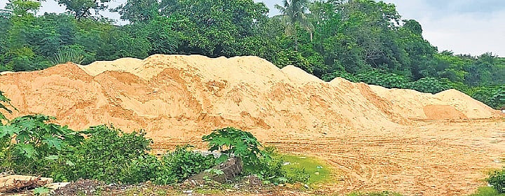Black marketing of sand hits construction activities in Cuttack district