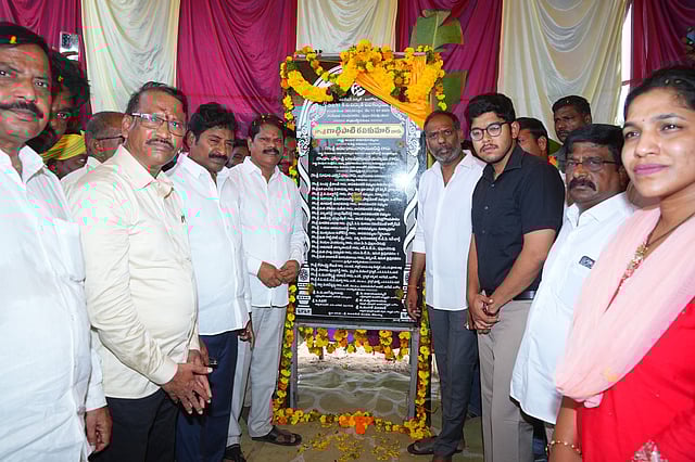 Minister Gottipati Ravi Kumar lays stone for Rs 3.8 crore sub-station ...