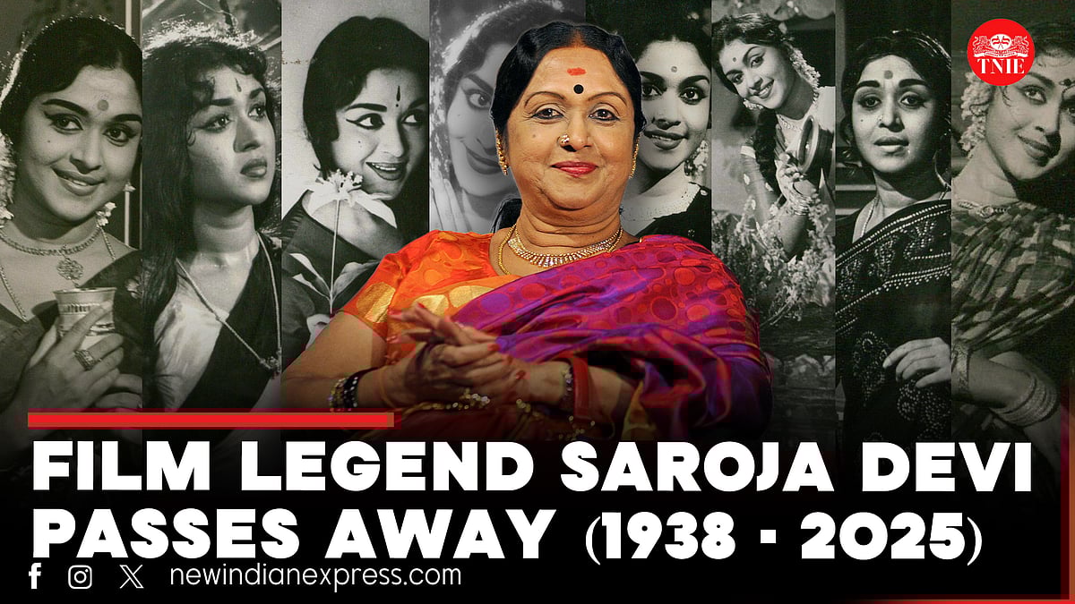 Veteran actress B Saroja Devi passes away at 87 | The curtain falls for Abhinaya Saraswati