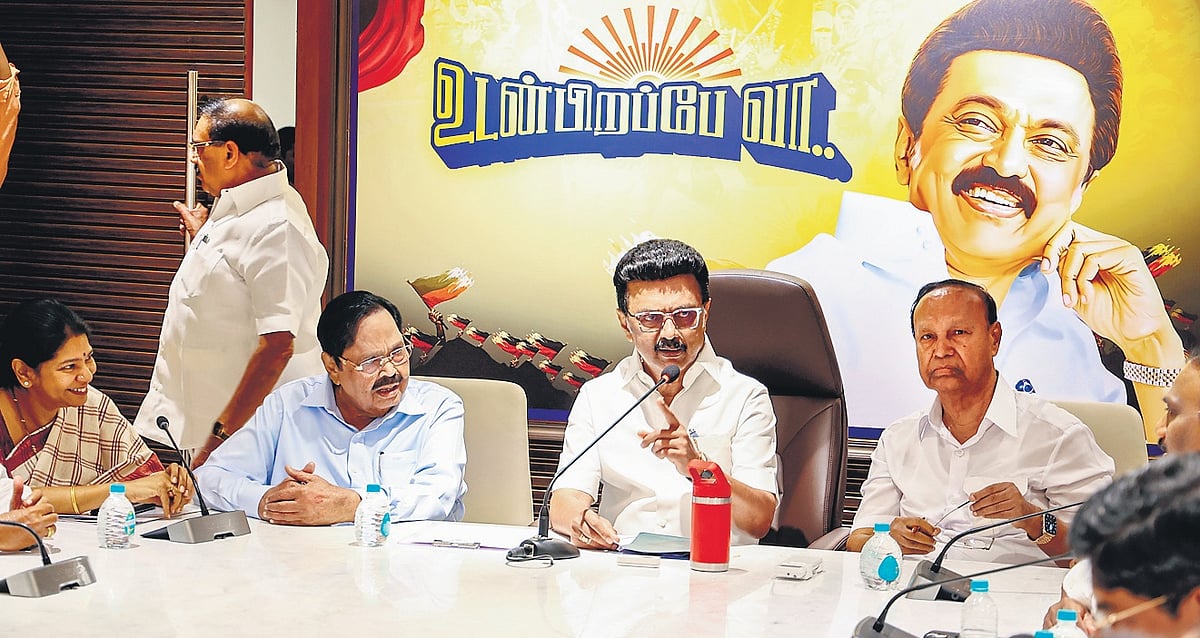 DMK MPs to raise voice against ECI ‘snatching away’ rights of people