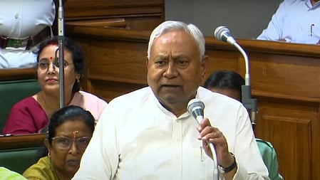 CM Nitish Kumar calls Tejashwi Yadav 'child' in Bihar assembly over SIR clash