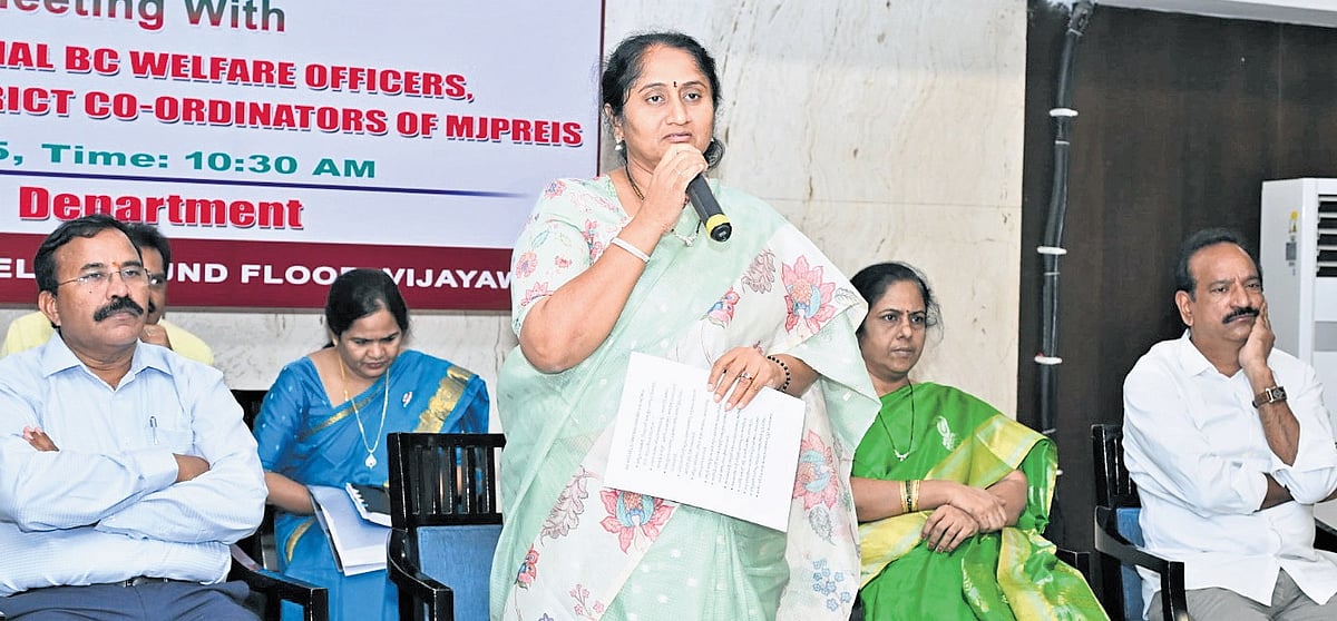 AI monitoring, repairs, and CSR boost for BC welfare hostels: Andhra Pradesh Minister Savitha