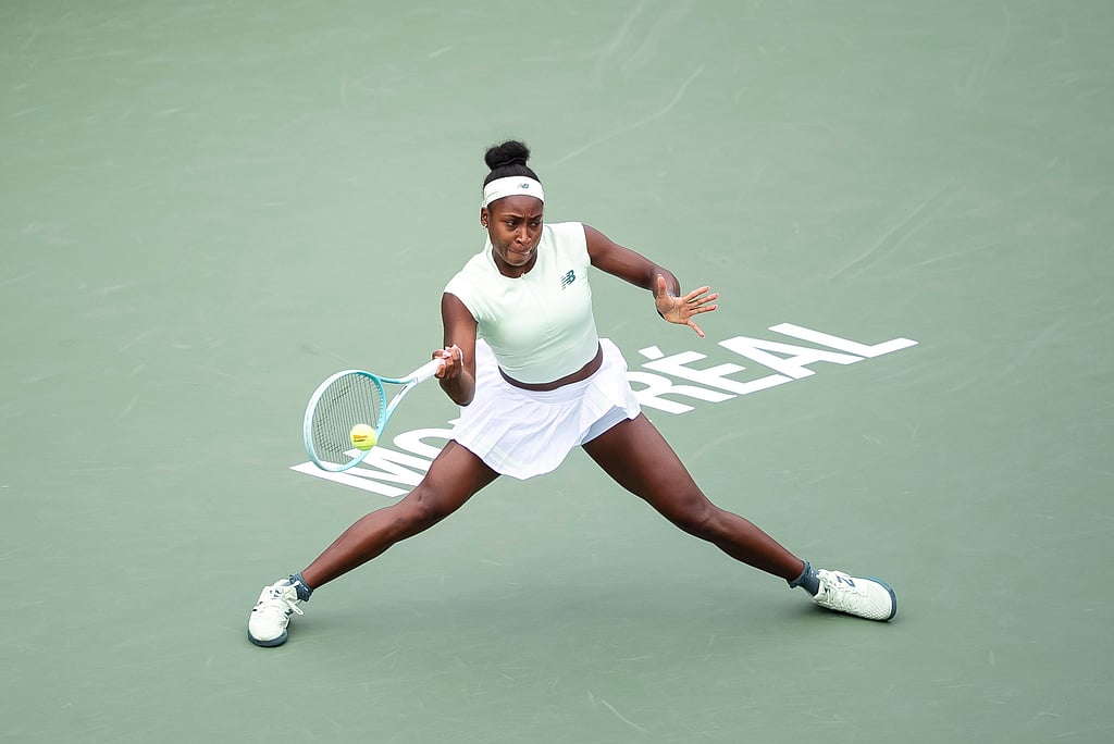 Coco Gauff overcomes 14 more double-faults to advance in Montreal