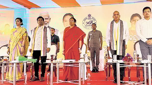 Odisha Dy CM lays stone for silver filigree centre in Cuttack