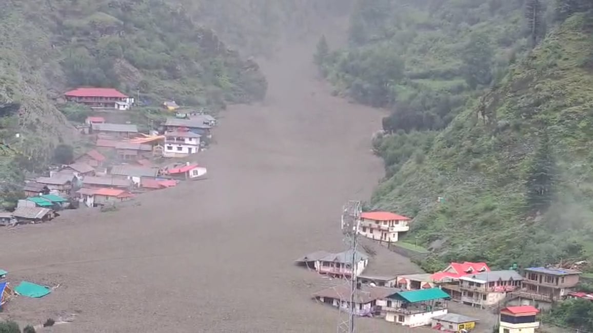 Four dead, dozens missing after cloudbursts trigger flash floods in Uttarakhand’s Dharali, Sukhi