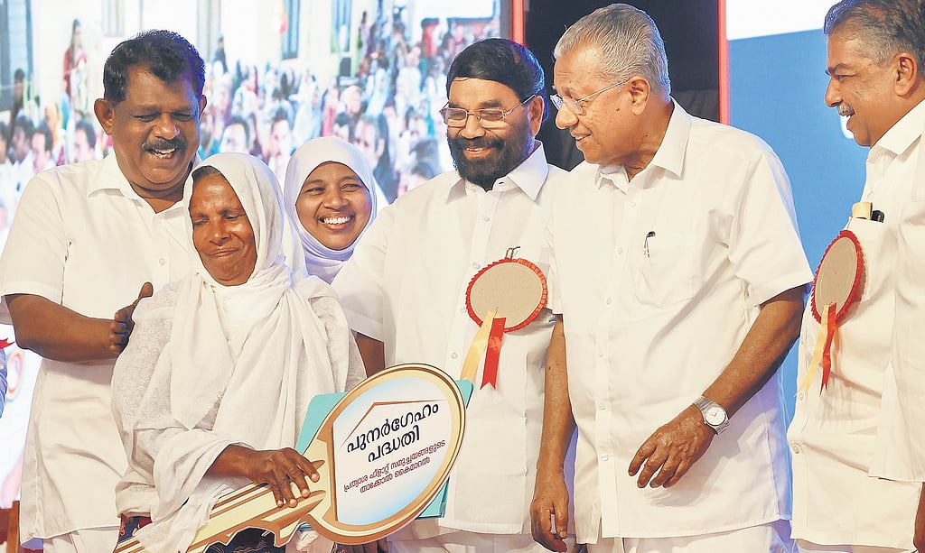 CM Vijayan hands over 332 new homes to displaced fisherfolk in Muttathara