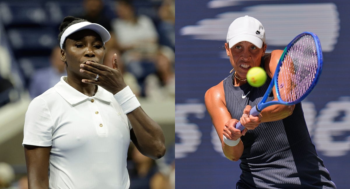 US Open 2025: Americans Venus Williams, Madison Keys suffer first-round ...