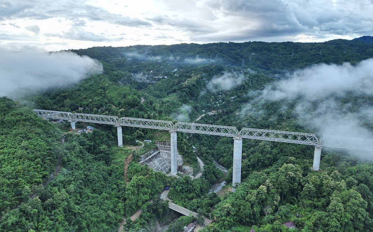 Mizoram’s capital set to join Indian railway network: 51.38-km Bairabi ...