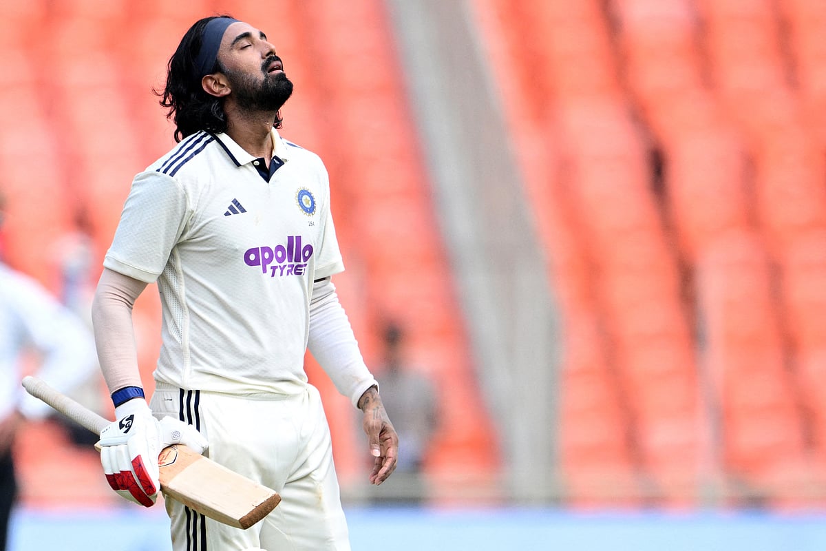 Ahmedabad Test: KL Rahul ends century drought at home, India lead ...