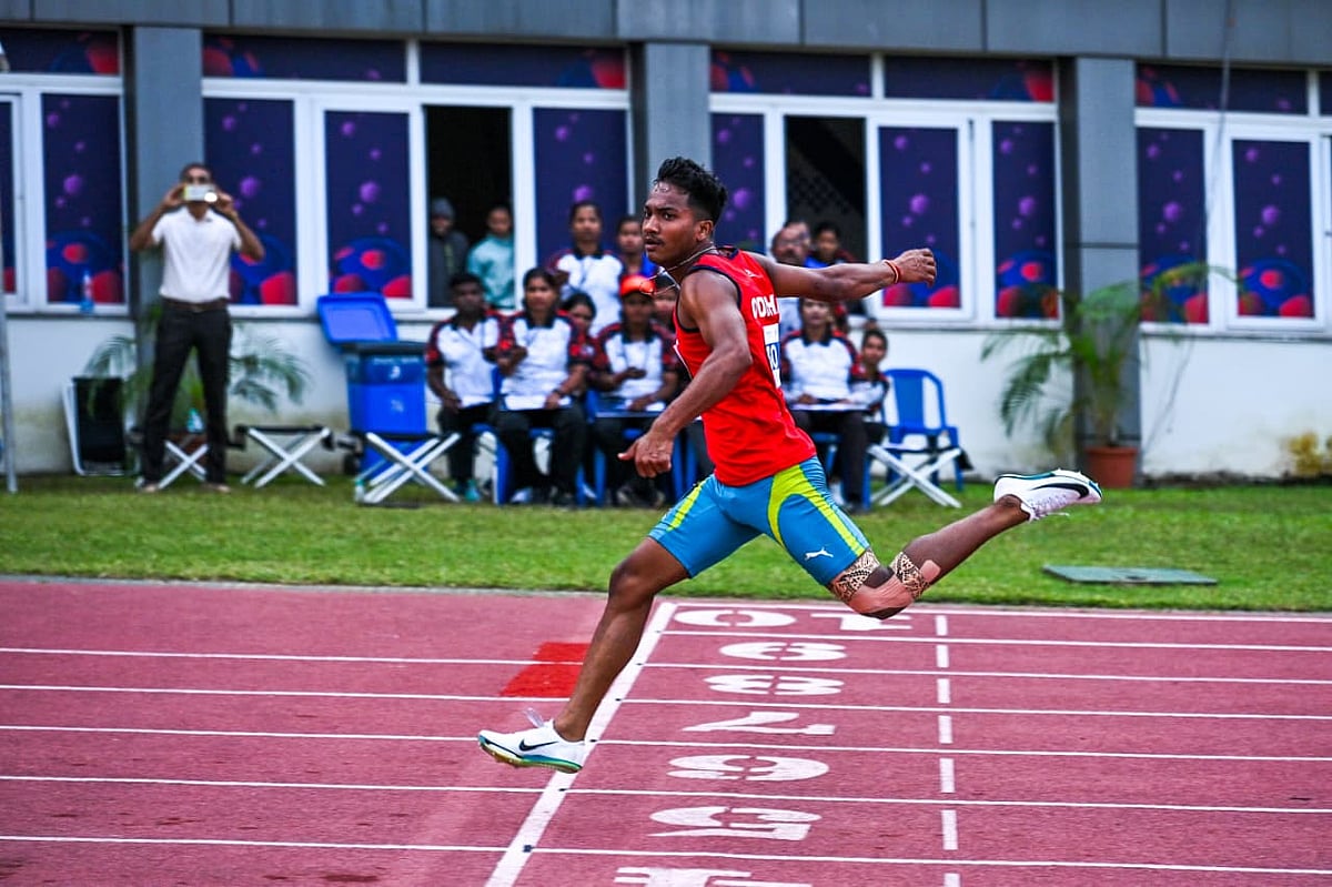 Young Odisha sprinter delivers on the track with life-time best run