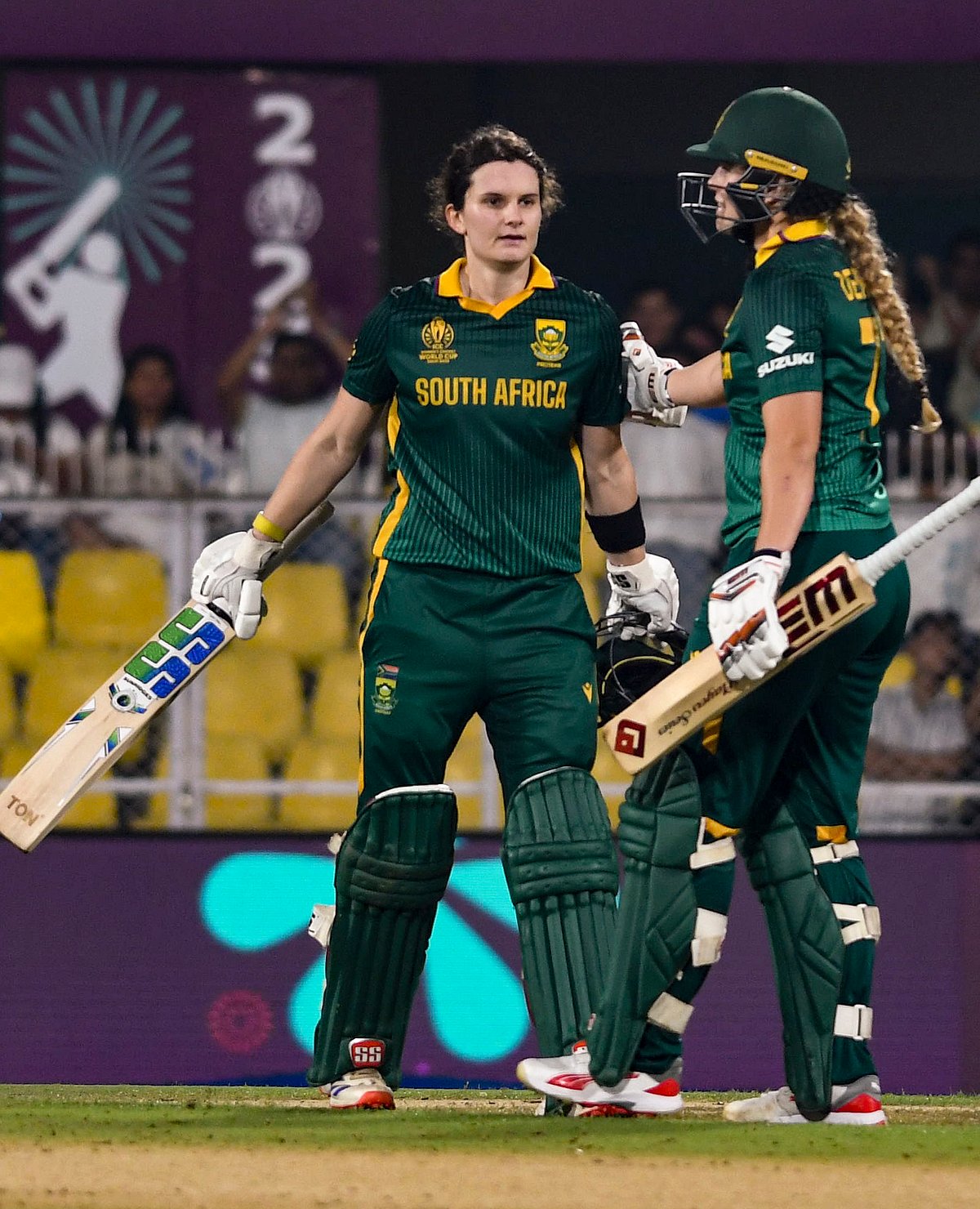 Laura Wolvaardt, Marizanne Kapp power South Africa to maiden women's ...
