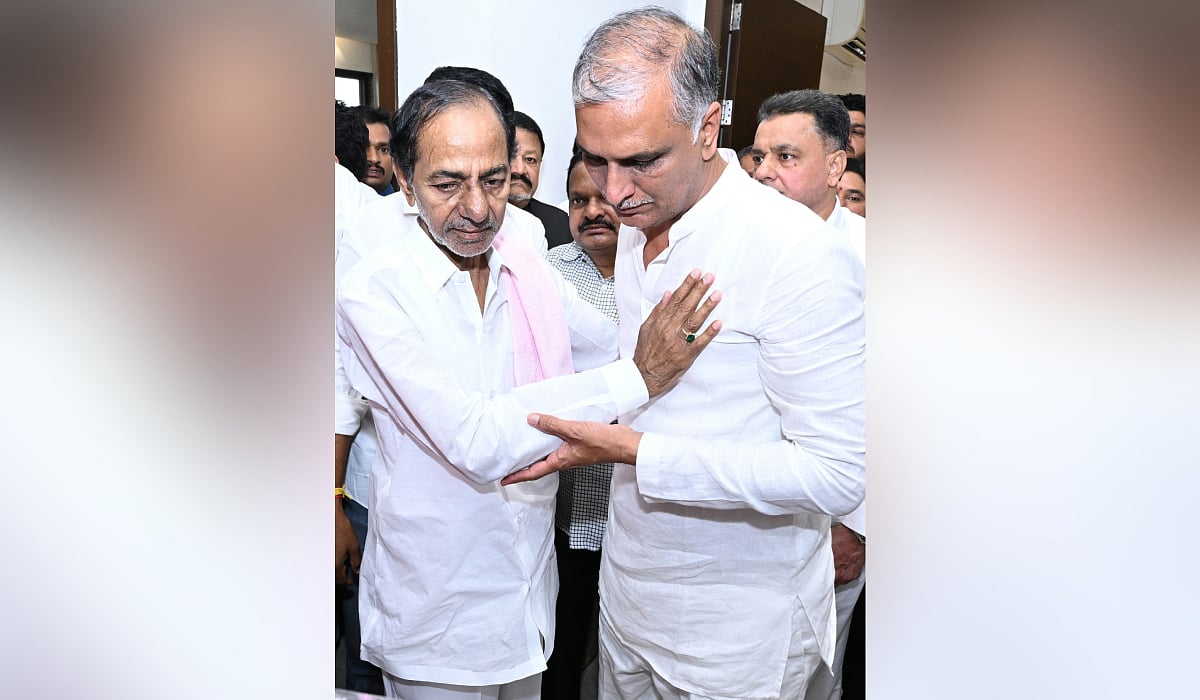 BRS leader Harish Rao’s father Satyanarayana passes away, leaders offer ...