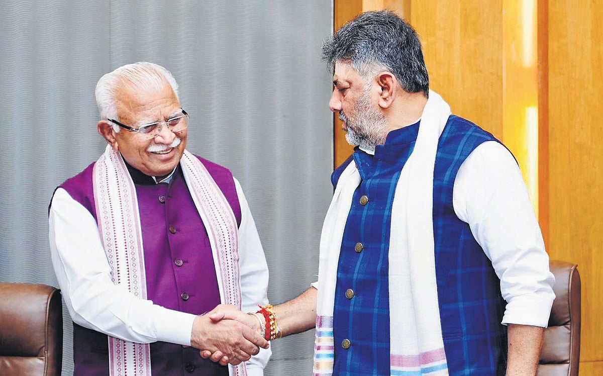 Union minister Khattar is all praise for tunnel project, says Karnataka ...