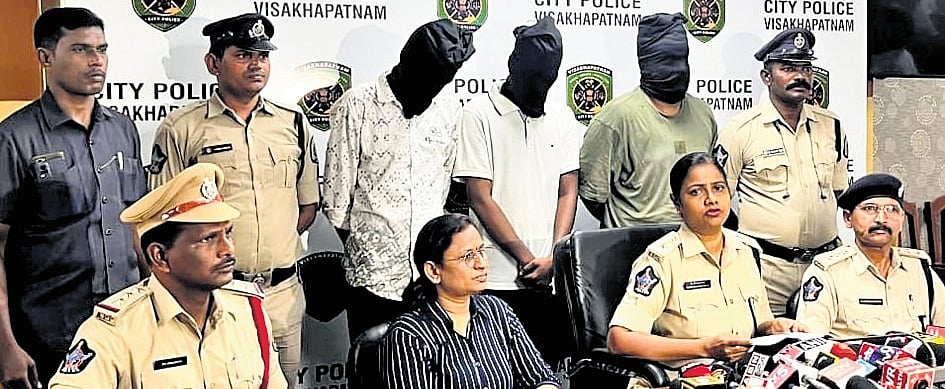 YSRCP youth leader, two students arrested with LSD in Visakhapatnam
