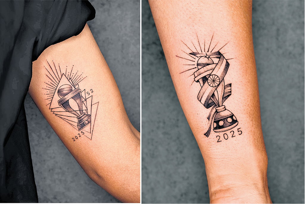Inkredible! BTS of Harmanpreet Kaur and Smriti Mandhana's custom tattoo