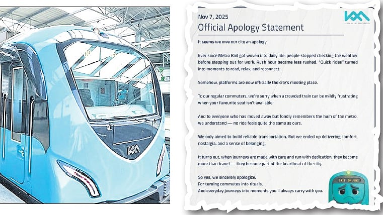 Kochi Metro’s ‘apology’ goes trending, draws three lakh engagements in ...