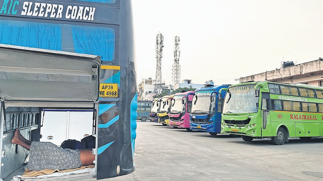 Interstate tax trouble: Private buses lose Rs 36 crore in nine days