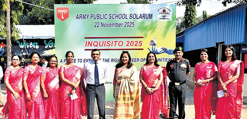 Career fest held at Army Public School Bolarum