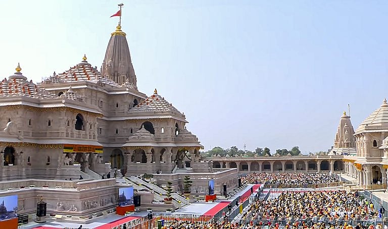 Hi-tech control room ready to oversee security, surveillance of Ram ...