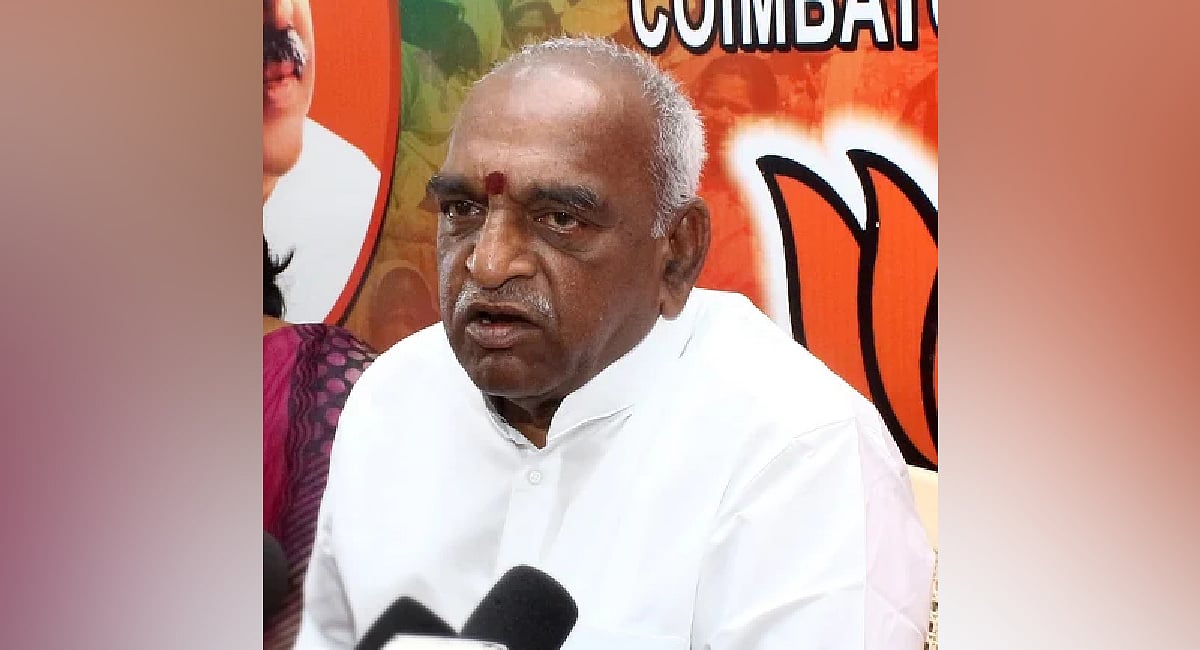 Radhakrishnan mocks minister, says Regupathy is BJP ‘B-Team’