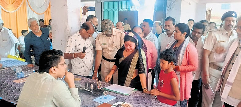 Widow attempts self-immolation at Cuttack grievance meet, alleges ...