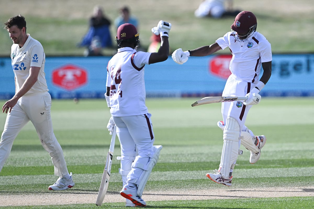 Justin Greaves' 202 earns the West Indies a draw with New Zealand in ...