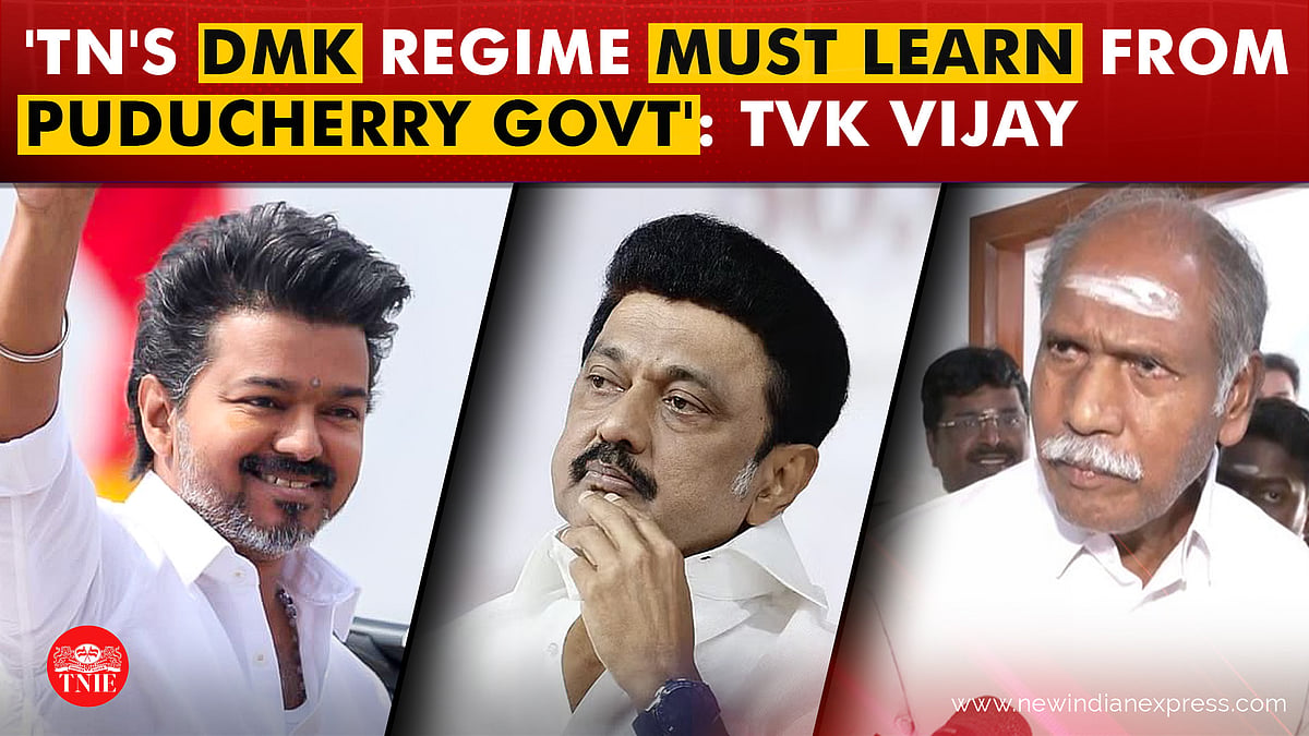 TVK Vijay says 2026 TN polls will teach DMK a fitting lesson, praises ...