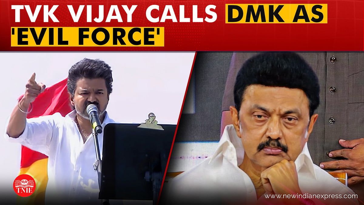 2026 polls: Contest between 'pure force' TVK, 'evil force' DMK, says ...