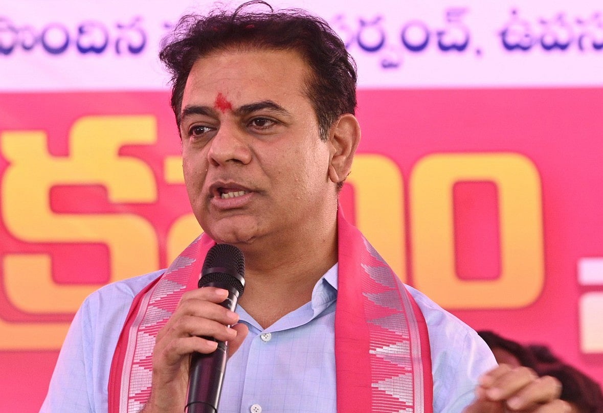 Government resorting to baseless case leaks against KCR: KTR