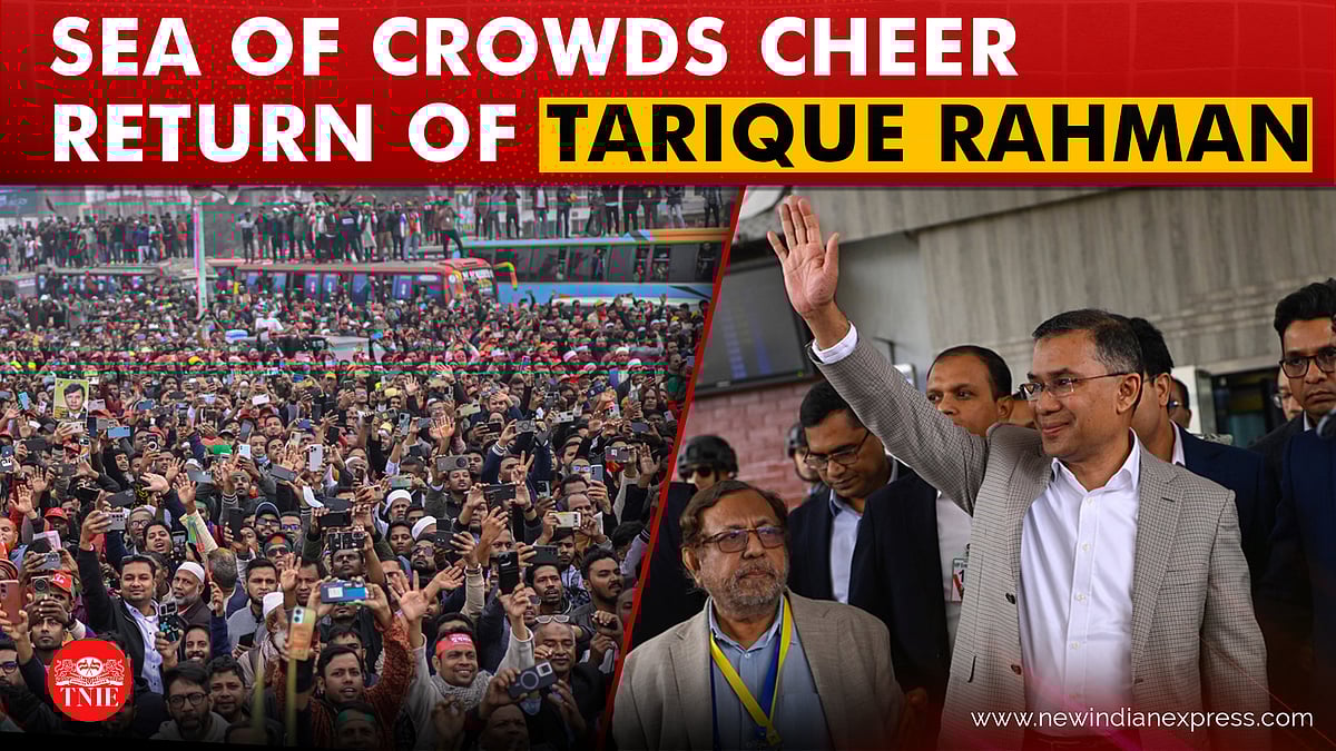 Sea of crowds throng Dhaka streets to welcome back exiled BNP leader ...