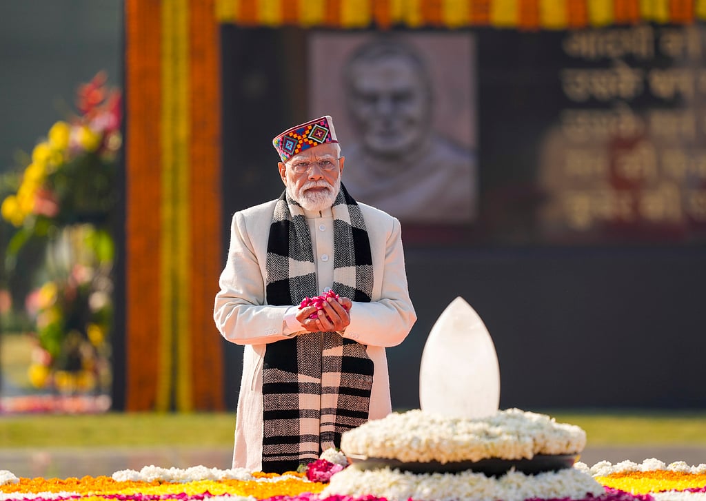 PM Modi inaugurates Rashtriya Prerna Sthal on Vajpayee's birth anniversary
