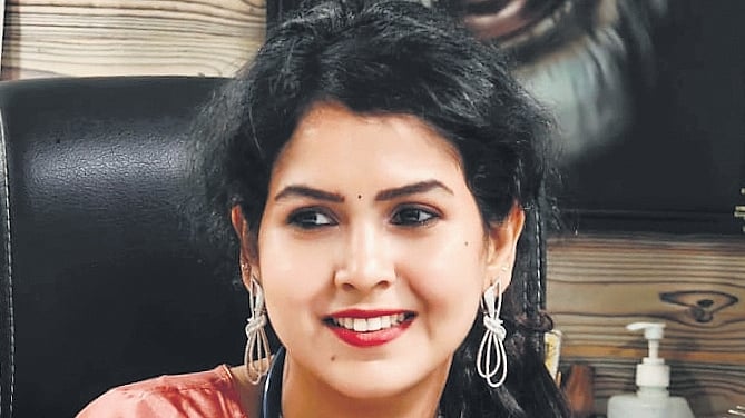 Alumna attends annual event of alma mater as chief guest